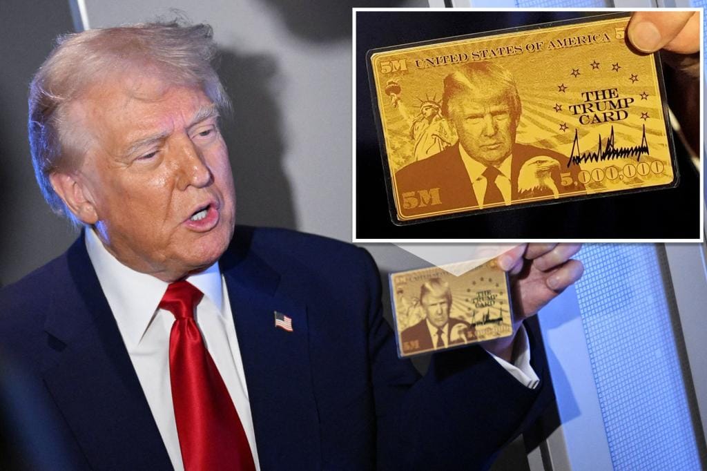 Donald Trump prezintă Gold Card: viza permanentă pentru SUA
