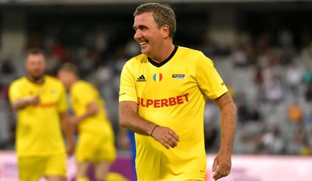 Gheorghe Hagi joacă la Lisabona pentru caritate