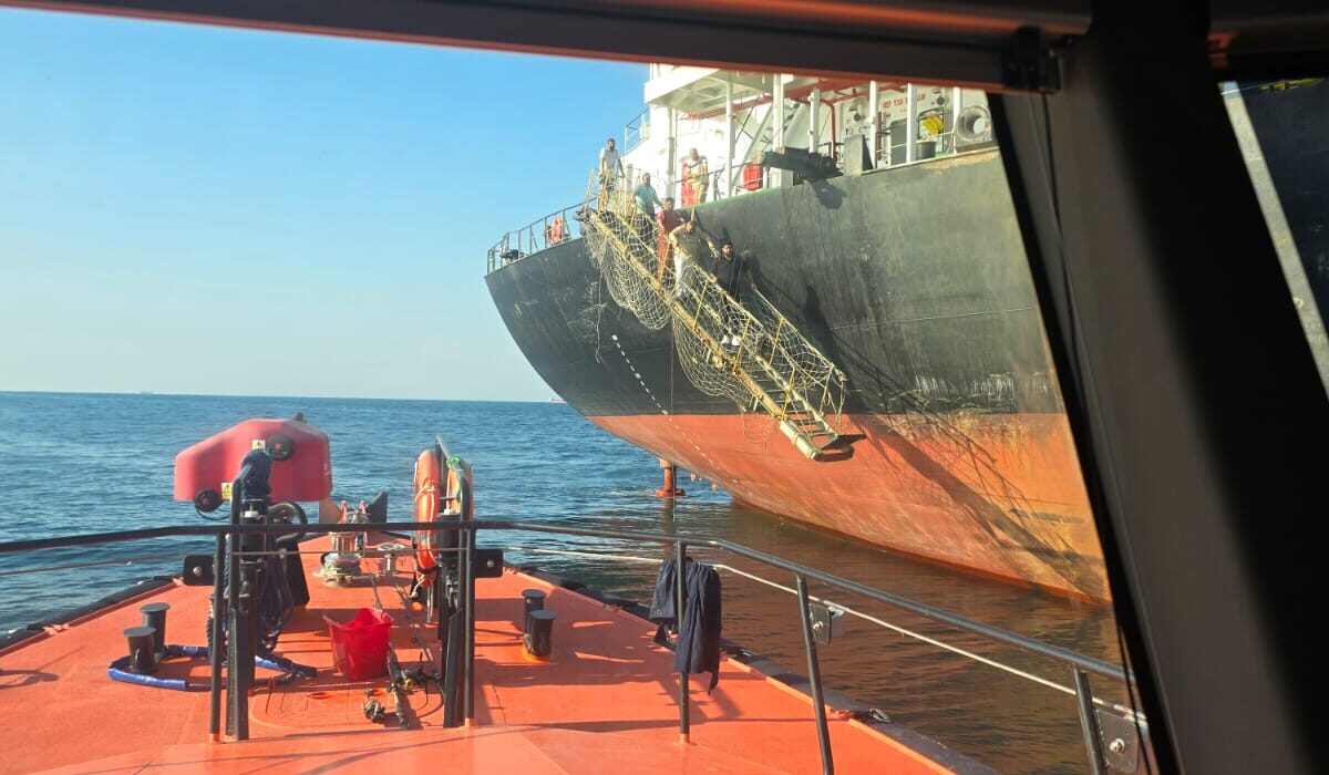 Salvare pe mare pentru un marinar bolnav